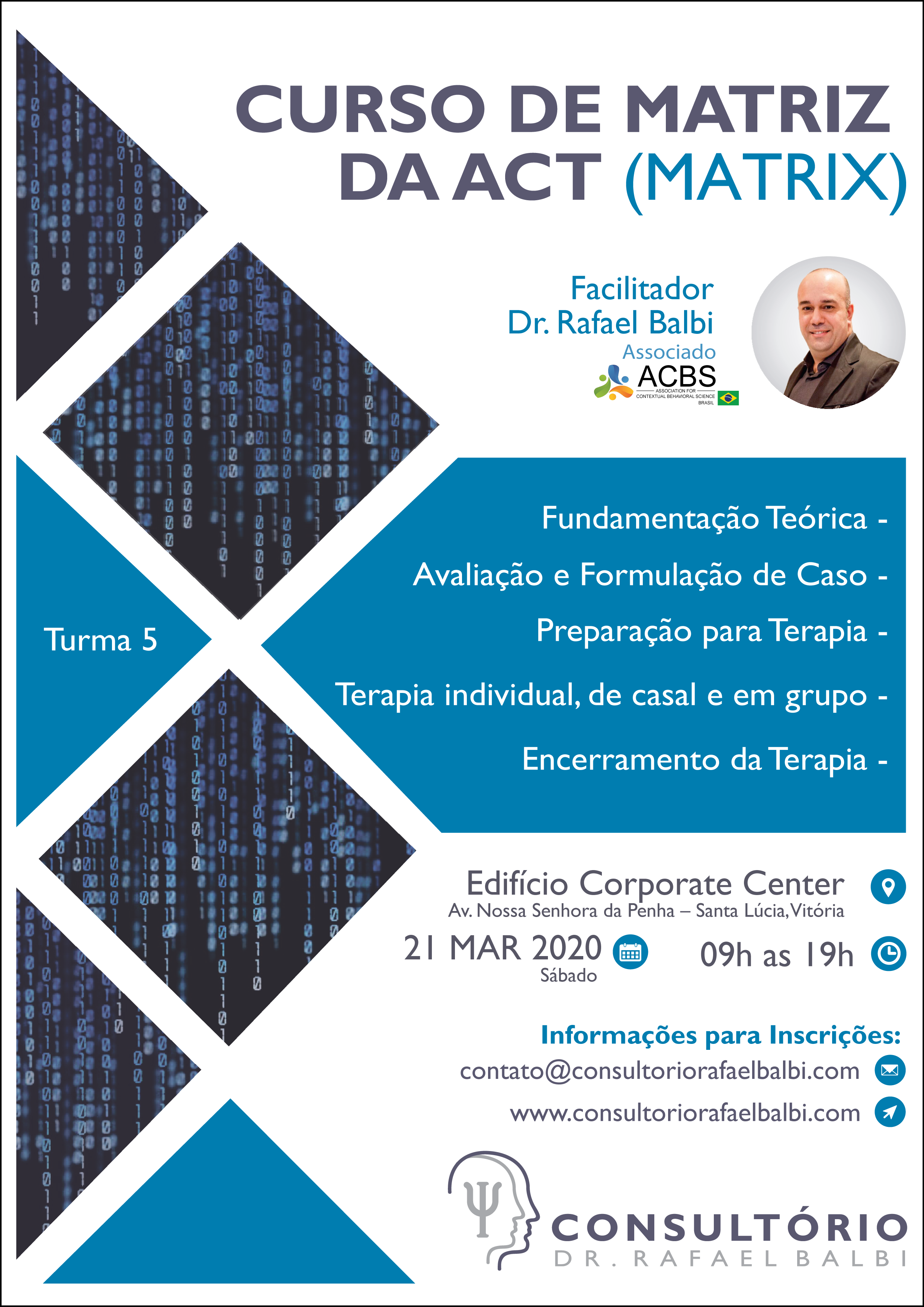 Curso de Matriz da ACT (Matrix) – Dicas de Psicologia – Consultório Dr ...